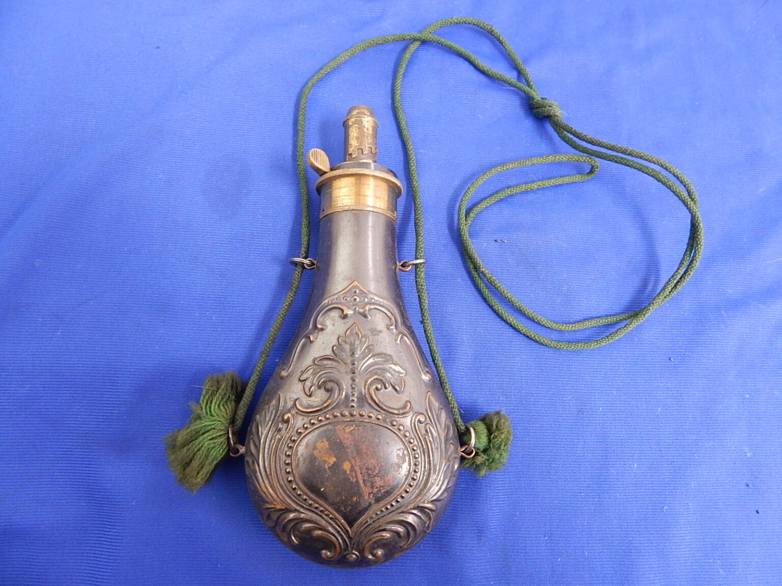 Rifle & Shotgun Powder Flask – J & J Military Antiques – Guns, Swords ...