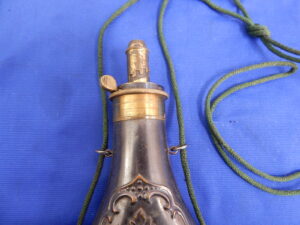 Rifle & Shotgun Powder Flask – J & J Military Antiques – Guns, Swords ...