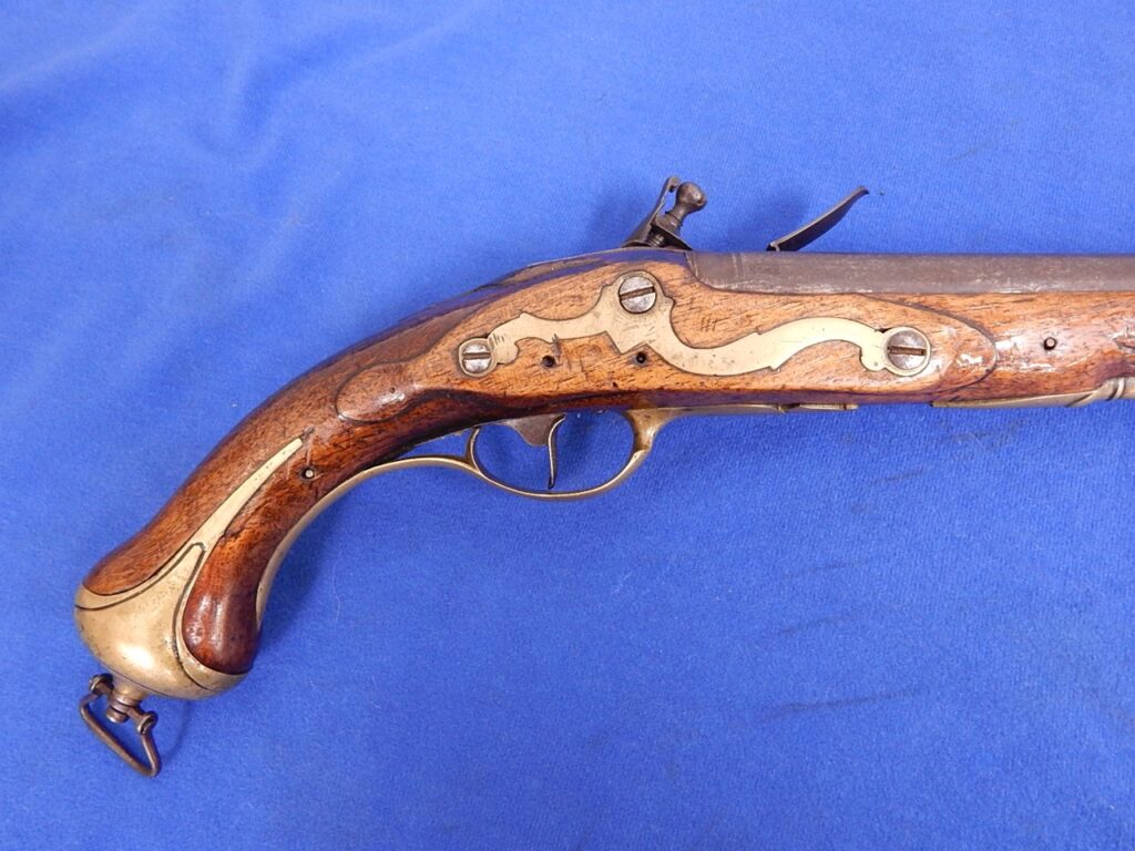 Rev War Era German Left Handed Flintlock Military Pistol – J & J ...
