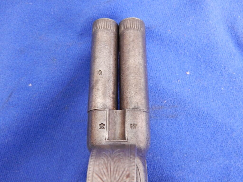 English Double Barrel Percussion Pistol by Henley Hart – J & J Military ...