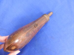 USN Fouled Anchor Powder Flask – J & J Military Antiques – Guns, Swords ...