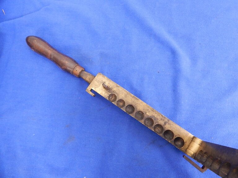 Brass Gang Bullet Mold with 3 Calibers – J & J Military Antiques – Guns ...