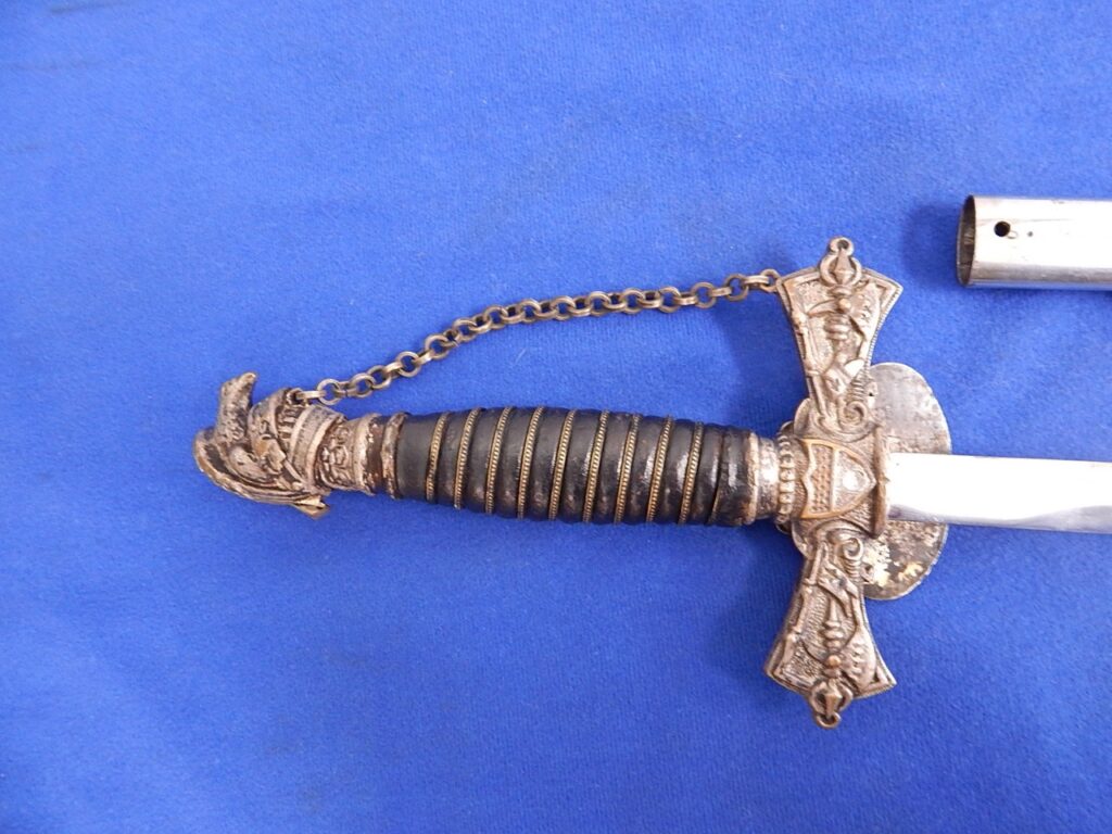 Catholic Knights of America Fraternal Sword – J & J Military Antiques ...