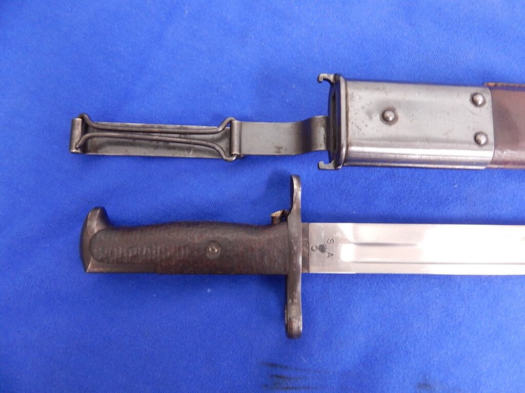 US M-1903 Springfield Rifle Bayonet W/S – J & J Military Antiques ...