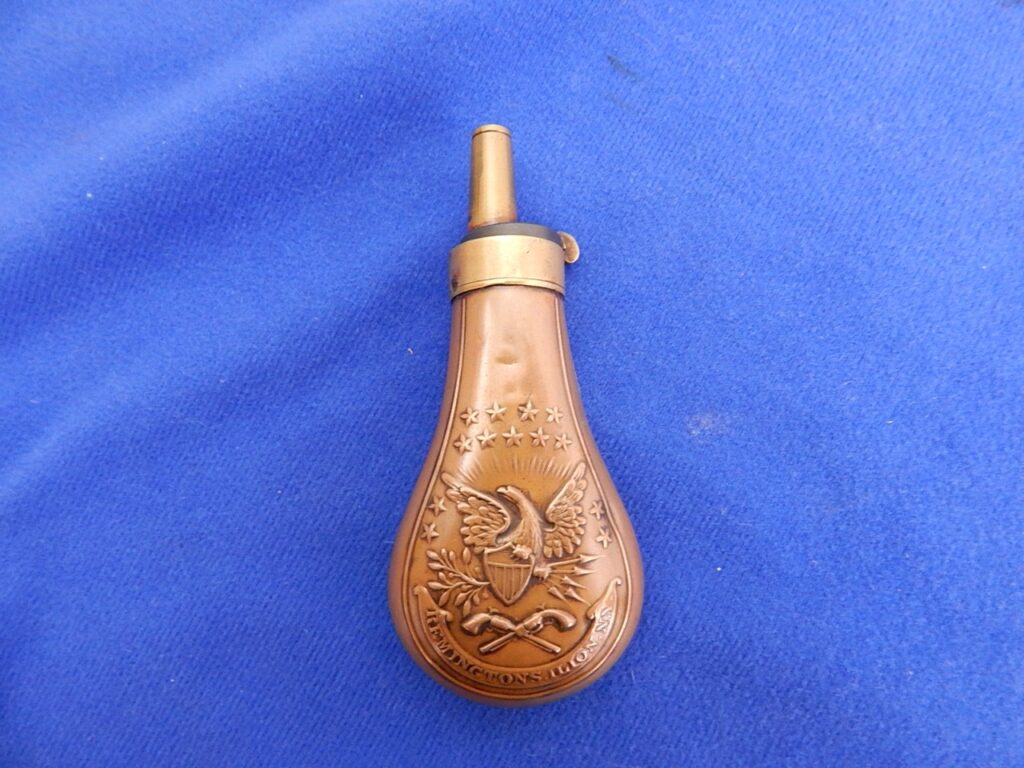 Remington Pocket Model Pistol Powder Flask – J & J Military Antiques ...