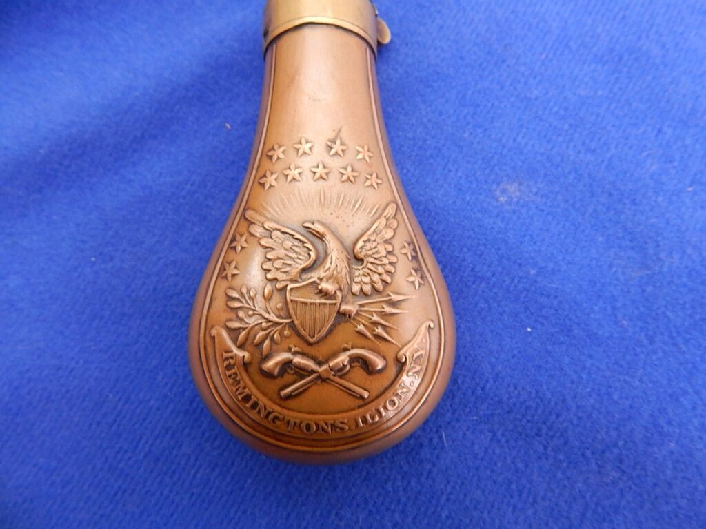 Remington Pocket Model Pistol Powder Flask – J & J Military Antiques ...