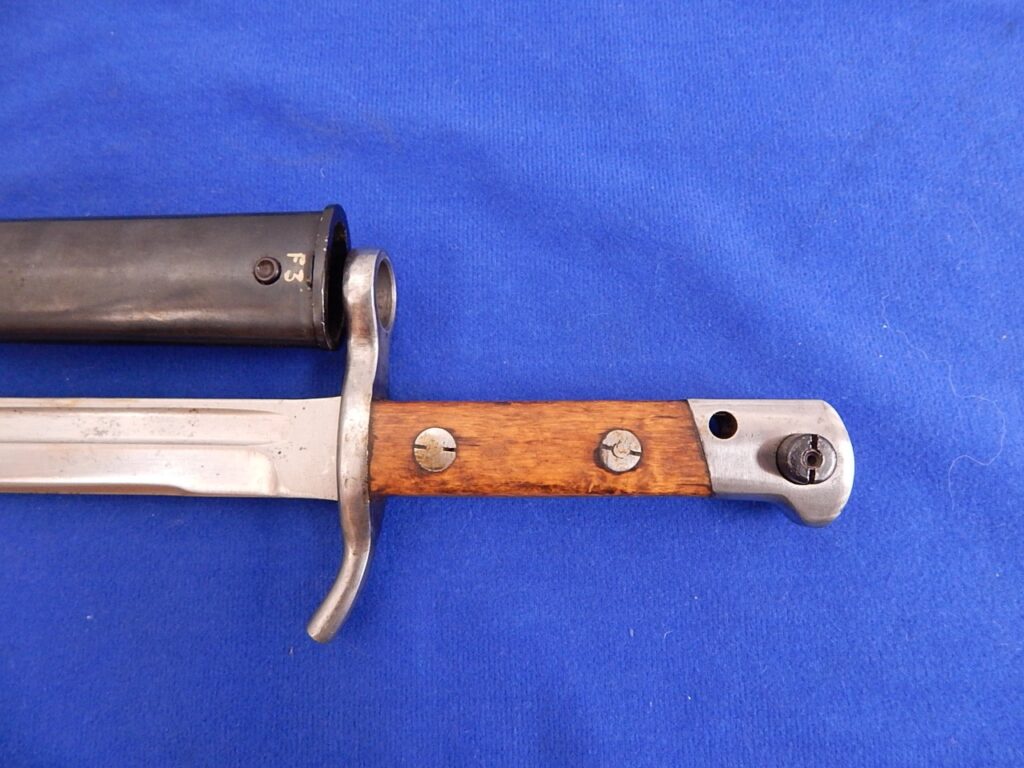 Finnish M-1935 Nagant Bayonet W/S SkY Marked – J & J Military Antiques ...