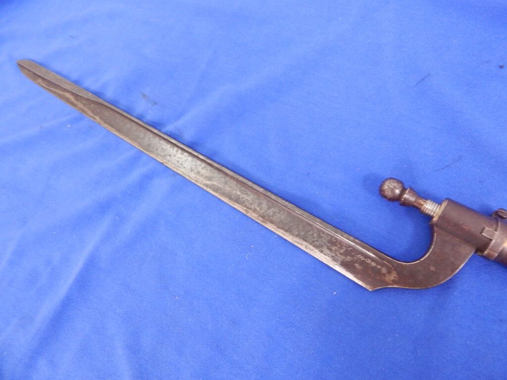 French M-1837 Sword Socket Bayonet W/Brass Insert Handle – J & J ...