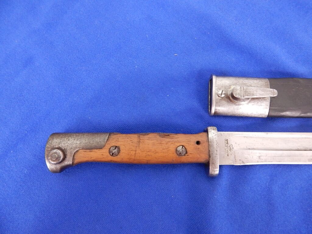 German M-1884/98 1st Pattern Bayonet W/S – J & J Military Antiques ...