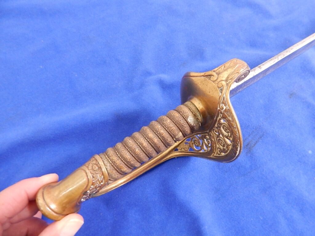 Roby Civil War Foot Officers Sword – J & J Military Antiques – Guns ...