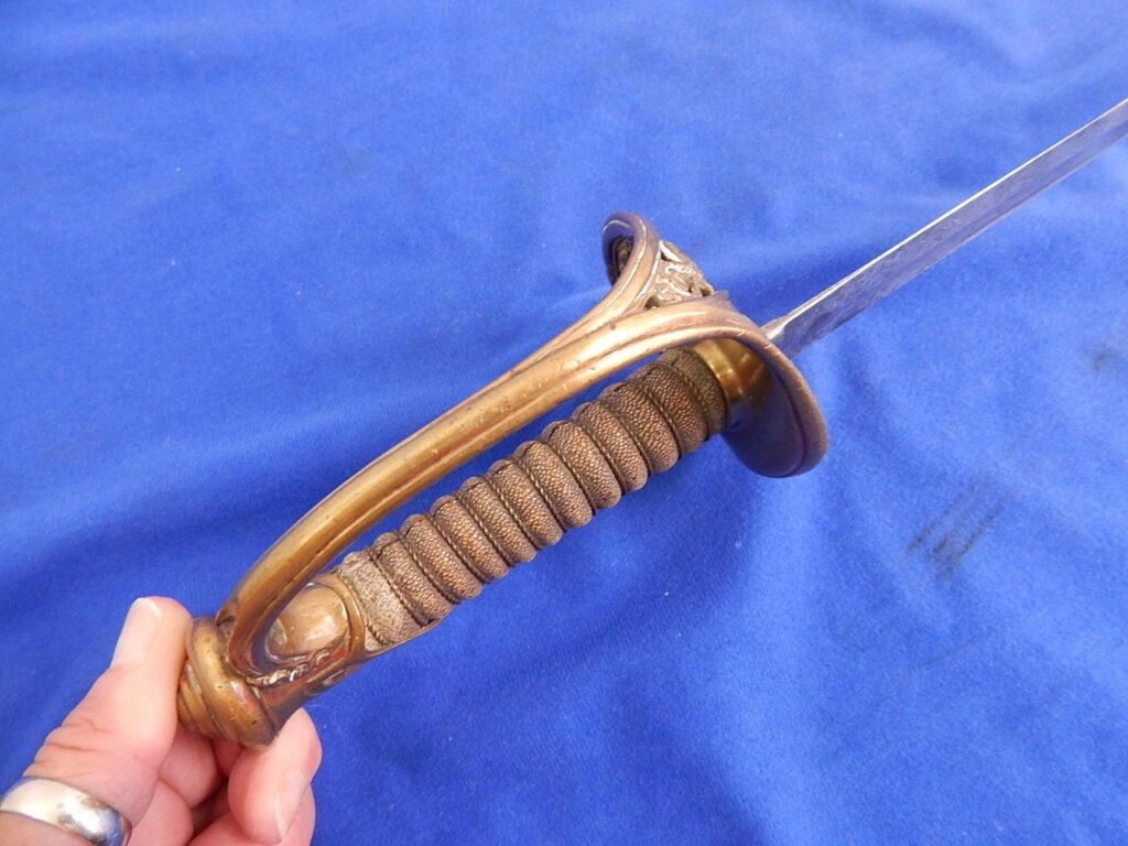 Roby Civil War Foot Officers Sword – J & J Military Antiques – Guns ...