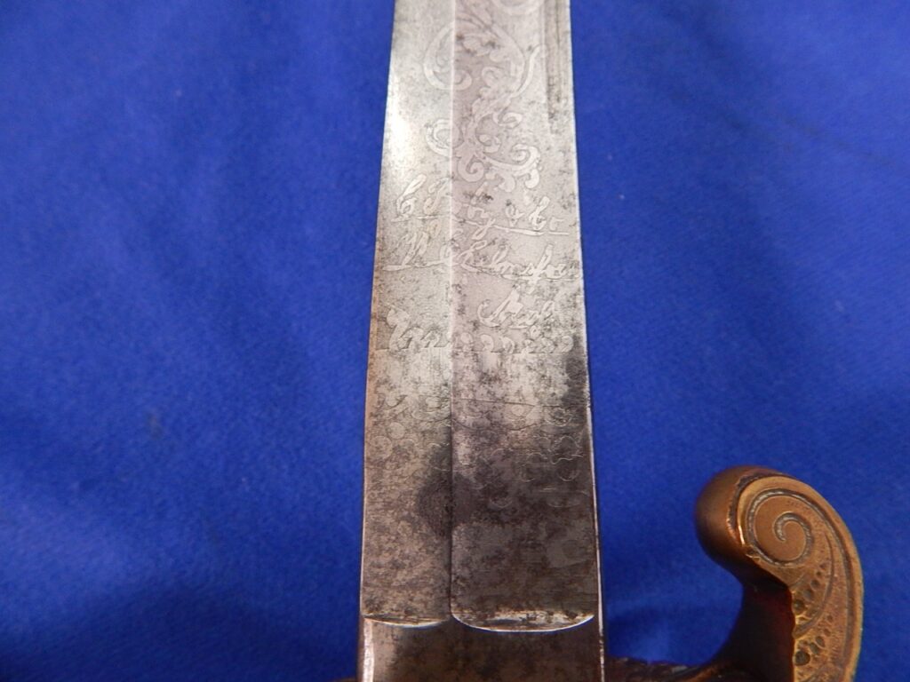 Roby Civil War Foot Officers Sword – J & J Military Antiques – Guns ...