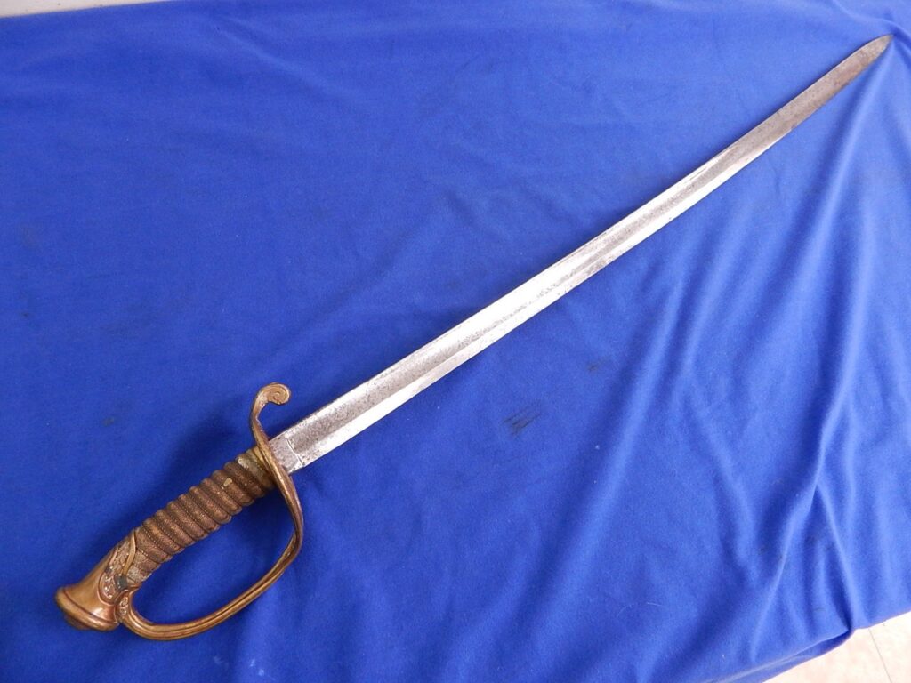 Roby Civil War Foot Officers Sword – J & J Military Antiques – Guns ...