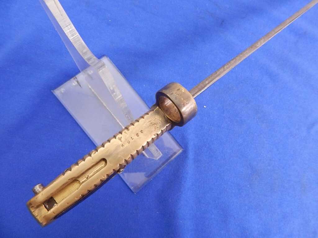 Sharps M-1859 Navy Rifle Saber Bayonet – J & J Military Antiques – Guns ...