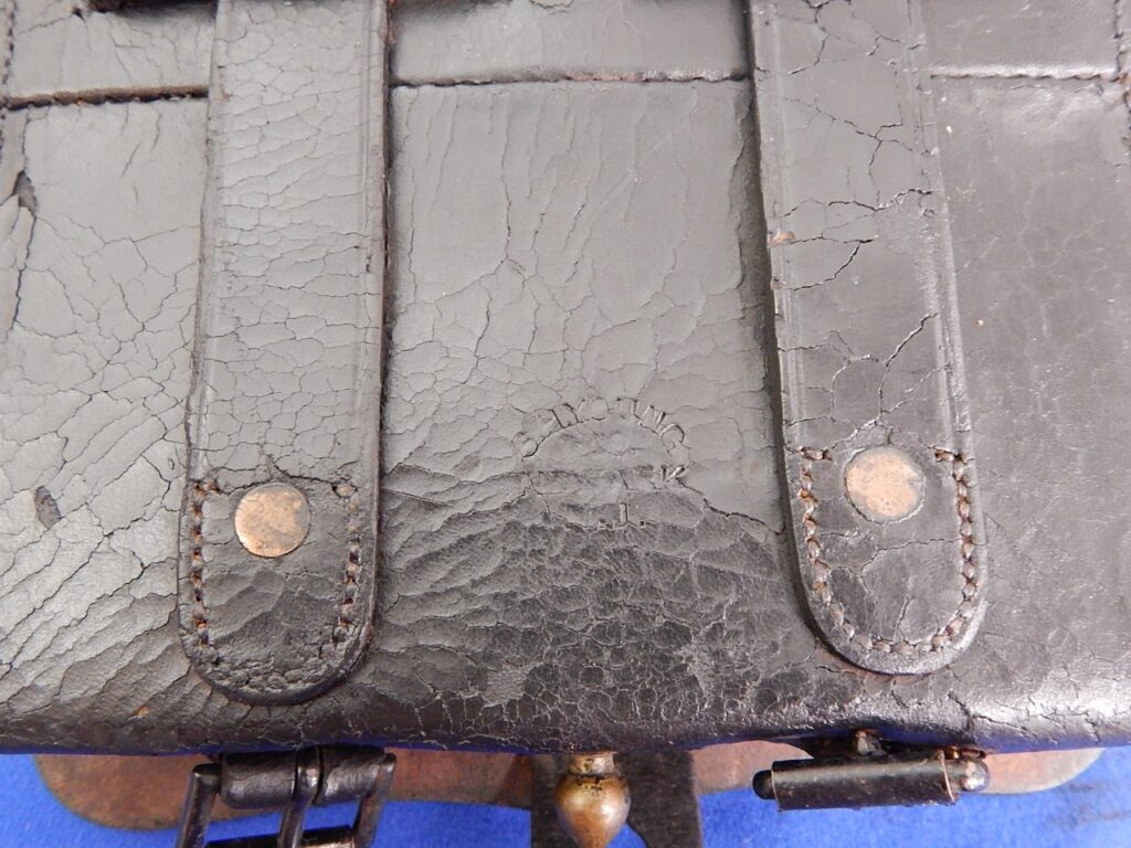 US M-1864 Musket Cartridge Box – J & J Military Antiques – Guns, Swords ...