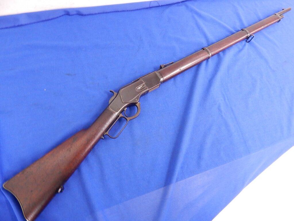 Winchester M-1873 Lever Action Musket – J & J Military Antiques – Guns ...