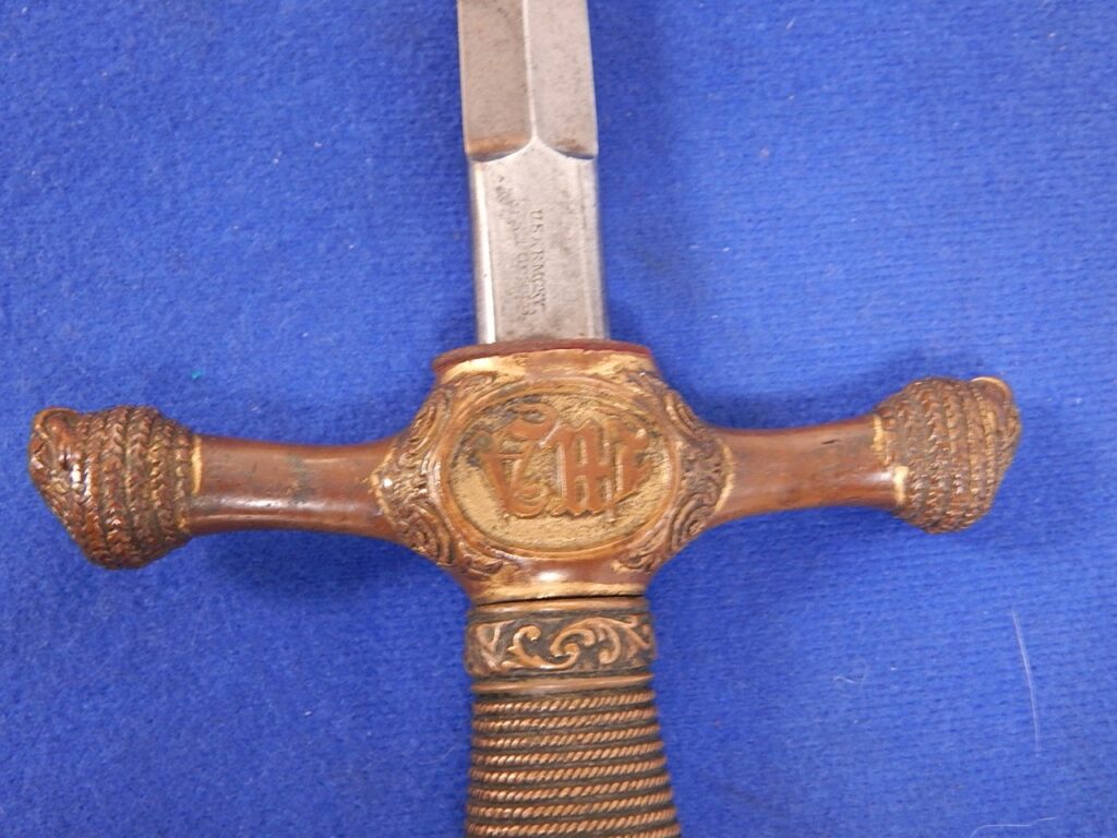 Springfield Armory M-1868 Military Academy Cadet Officers Sword W/S – J ...