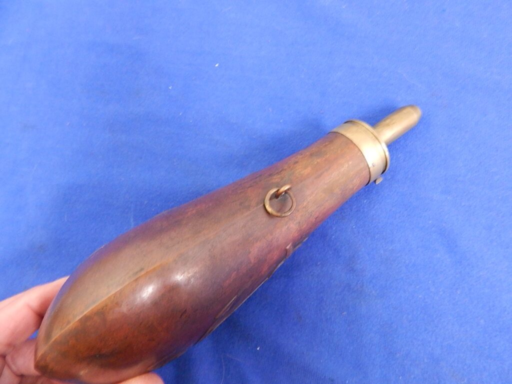 USN Fouled Anchor Navy Powder Flask – J & J Military Antiques – Guns ...