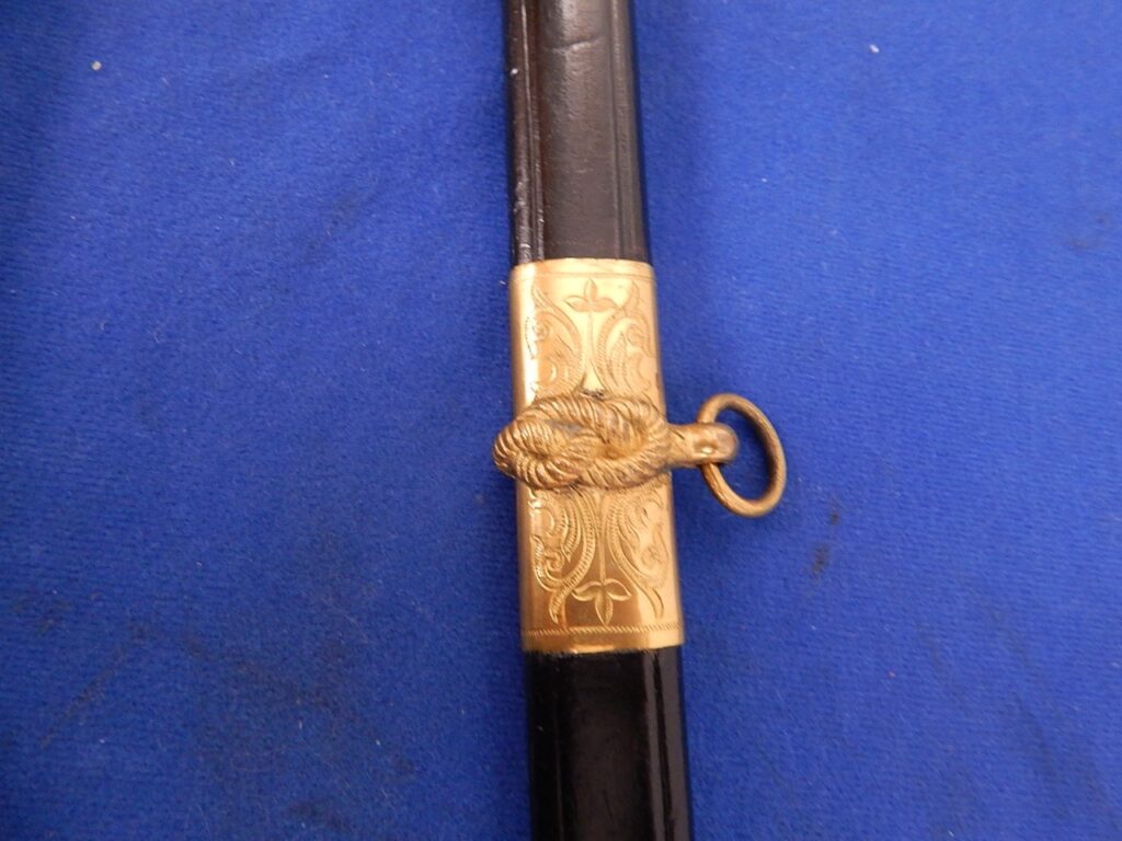 US WWI Navy Officers Sword W/S – J & J Military Antiques – Guns, Swords ...