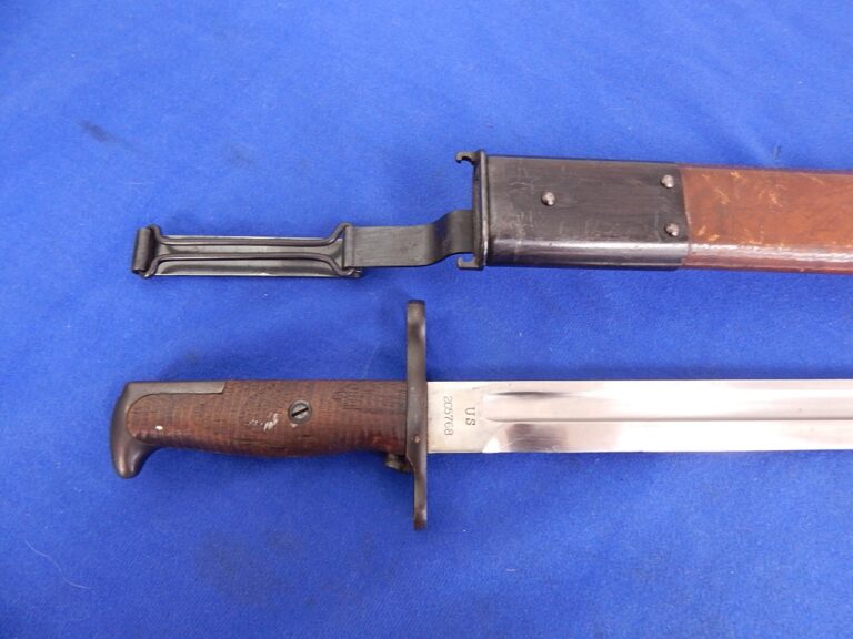 US M-1903 Springfield Rifle Bayonet W/S – J & J Military Antiques ...
