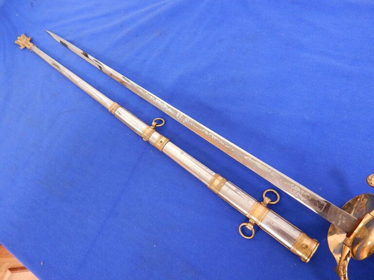 US M-1860 Staff & Field Officers Presentation Sword High Grade – J & J ...