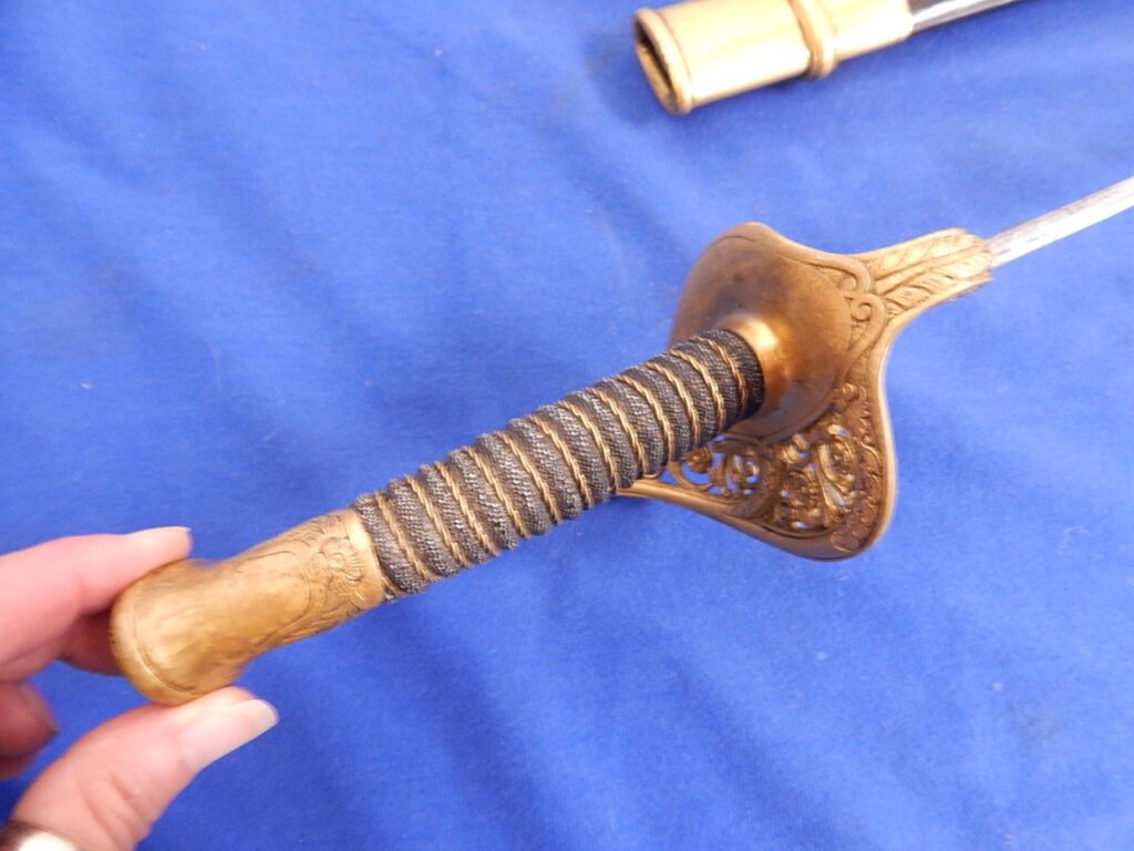 Ames M-1850 Foot Officers Sword W/S – J & J Military Antiques – Guns ...